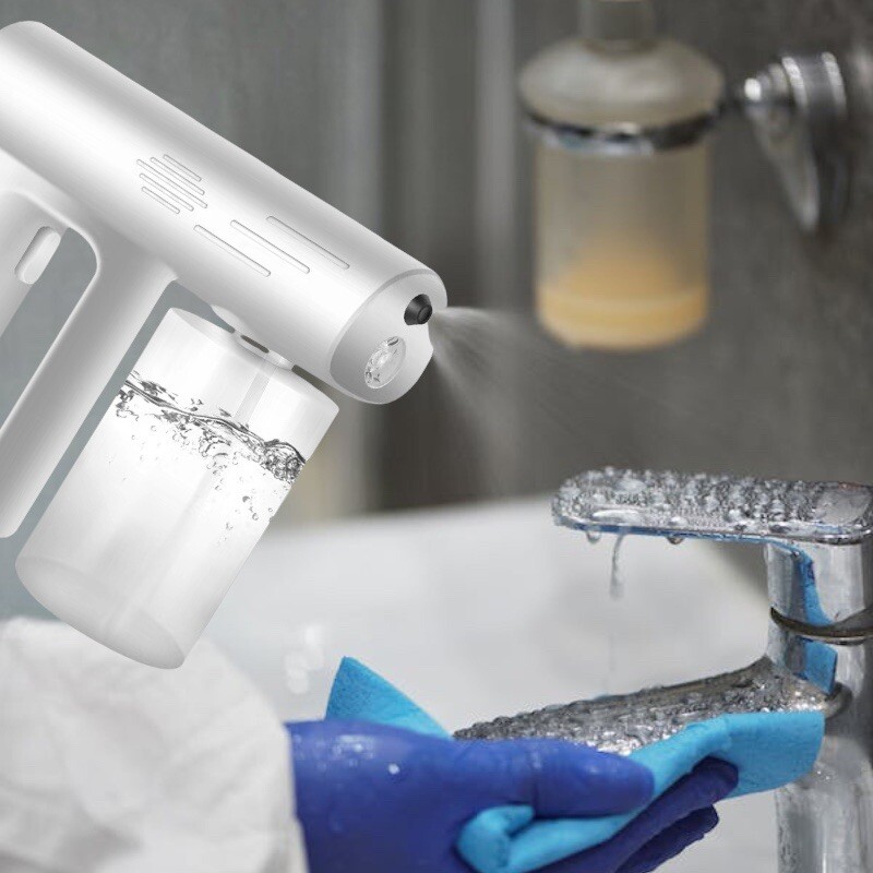 500ML Disinfectant Mist Gun Rechargeable Nano Atomizer Electric Sprayer ...