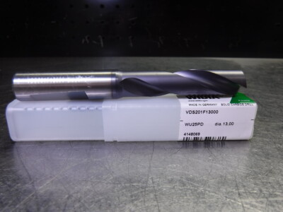 Widia 13mm Solid Carbide Drill 14mm Shank VDS201F13000 WU25PD (LOC2218A ...
