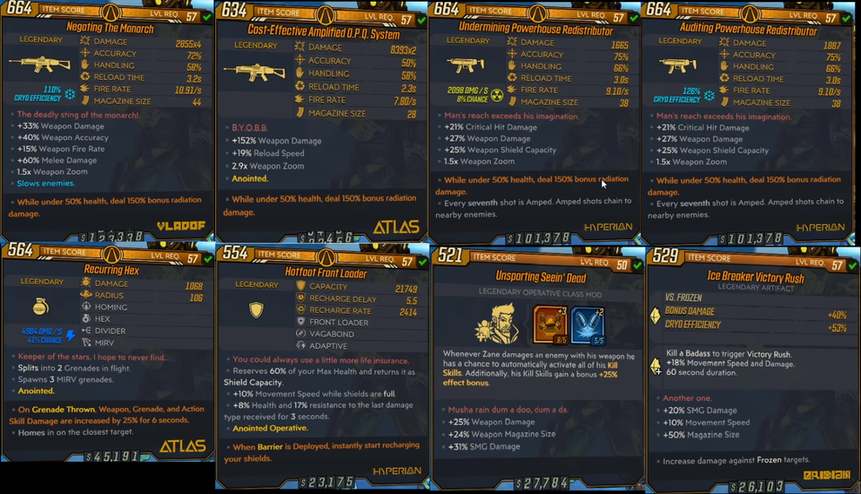 Borderlands 3 Mayhem 10 | Half-Life Zane Build | Xbox One | eBay