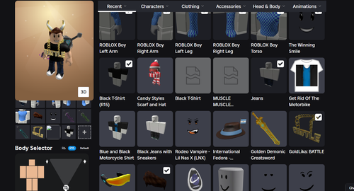 Roblox 2020 account semi stacked account | RARE MANY OFFSALES | eBay