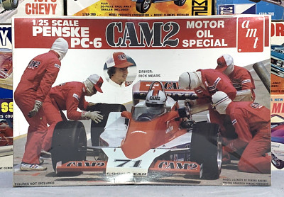 AMT/MATCHBOX PENSKE/MEARS PC-6 CAM2 SPECIAL INDY CAR#3000 1/25 NOS F/S ...