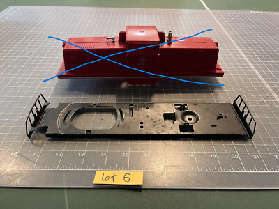 LIONEL Train 44 Ton LV 627 Diesel Switcher Locomotive CHASSIS FRAME ...