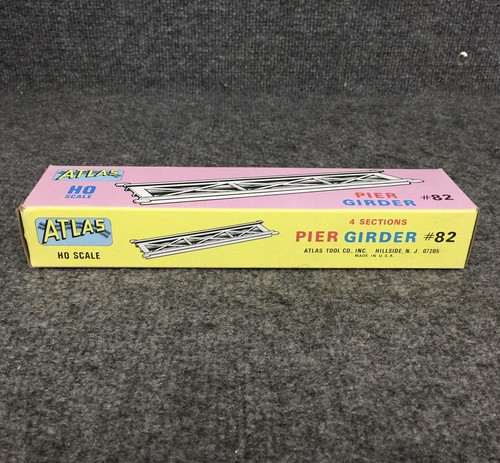 2 Sets Of Atlas Pier Girder #82 HO Scale W/ 4 Sections Each Box Set ...