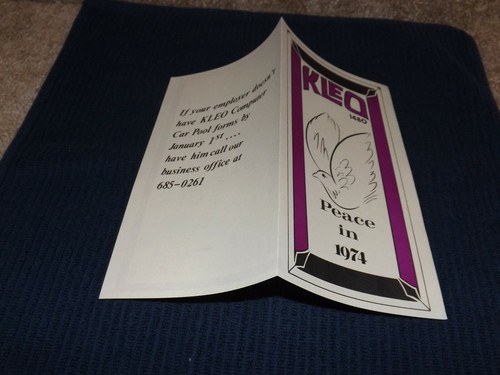 KLEO 1480AM - Wichita, Kansas - 1973 Top 100 Tunes Brochure - The Best ...
