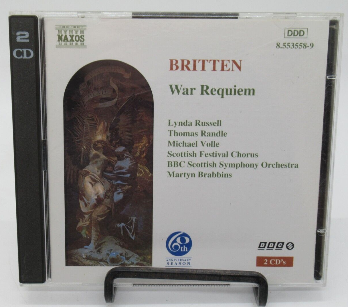LYNDA RUSSELL - BRITTEN: WAR REQUIEM 2-DISC MUSIC CD SET, GEORGE MCPHEE ...