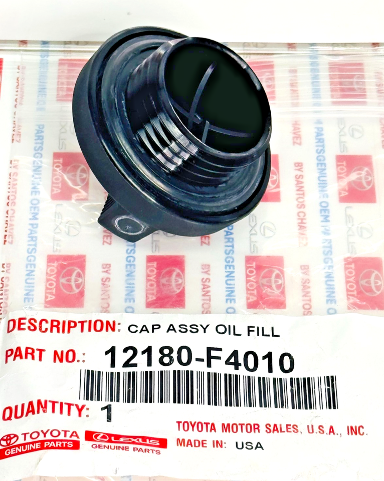 Toyota Lexus Engine Oil Filler Cap "0W20" GENUINE OEM PART 12180-0P021 ...