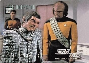 The Defector (#260) | 1995 SkyBox Star Trek: TNG Season 3 | EX | eBay