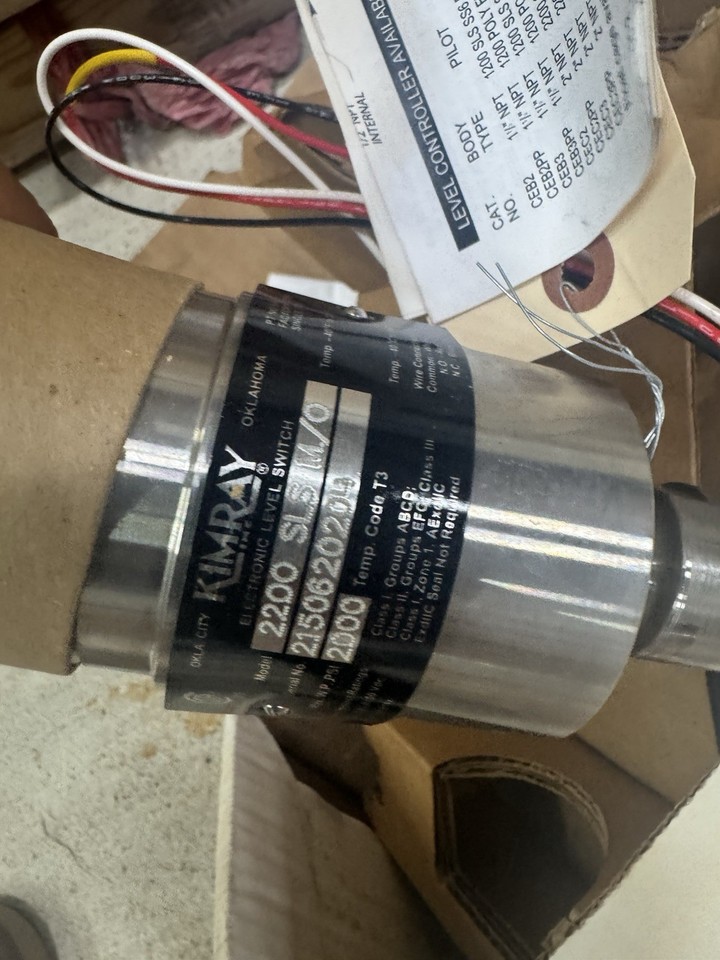 Kimray Liquid Level Float Switch 2” 2200 | eBay