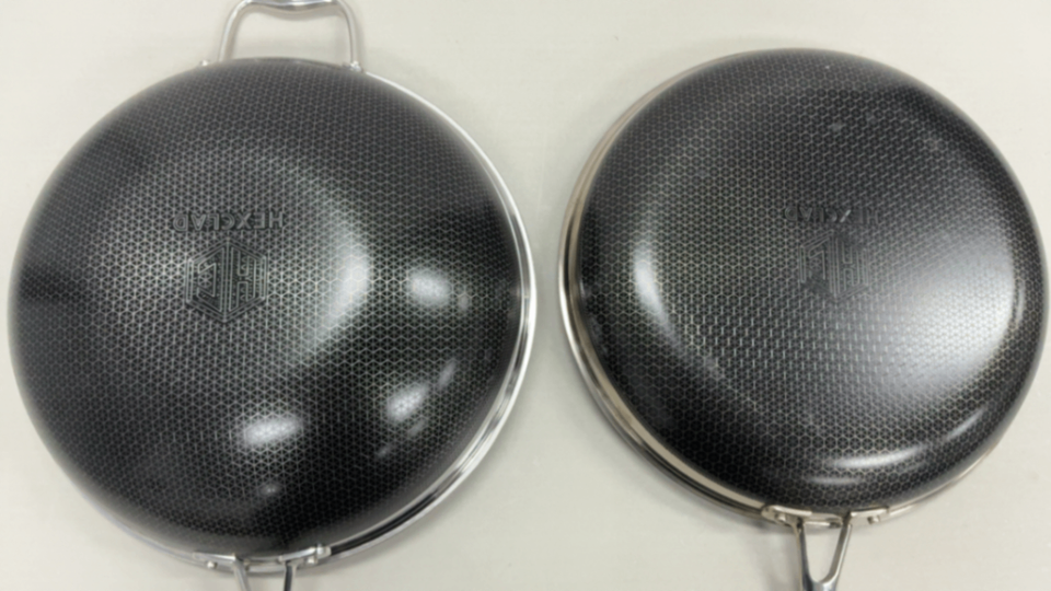 HexClad 12 Inch Wok + 12 Inch Frying Pan with Lid | eBay
