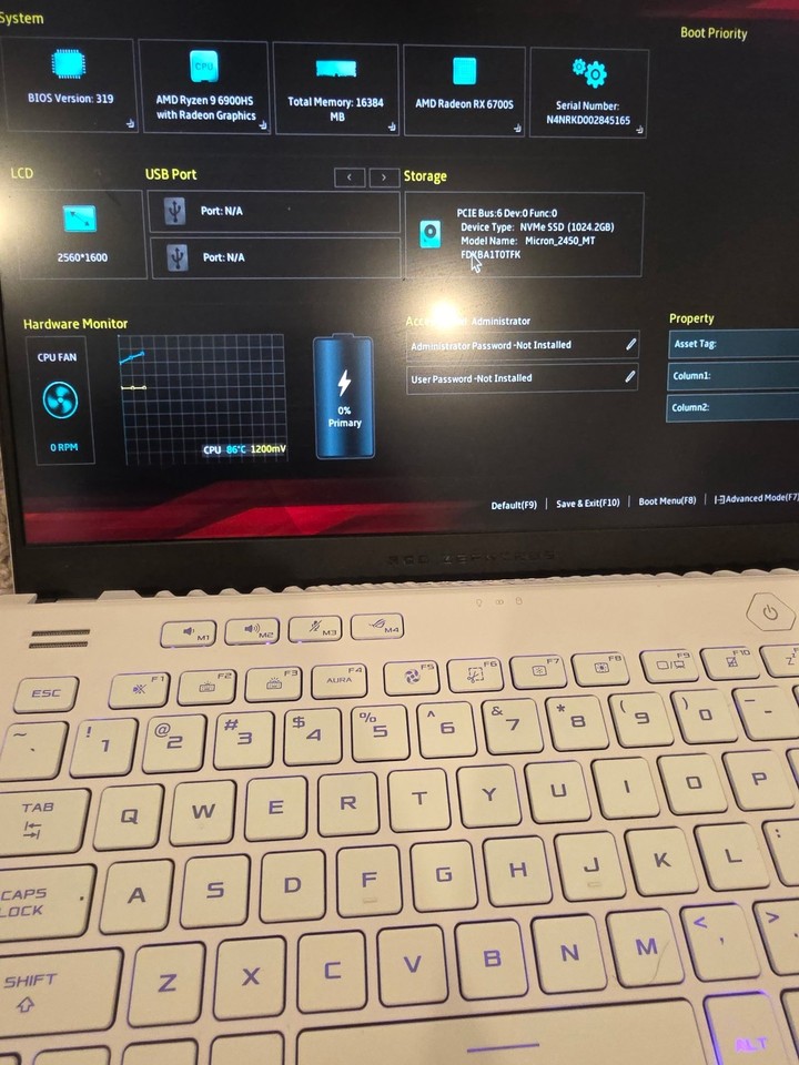 ASUS ROG Zephyrus G14, Ryzen 9 6900HS, 16GB RAM, 1TB SSD (in box) | eBay