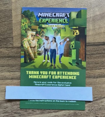 Minecraft London Experience Villager Rescue Cape Code | eBay UK