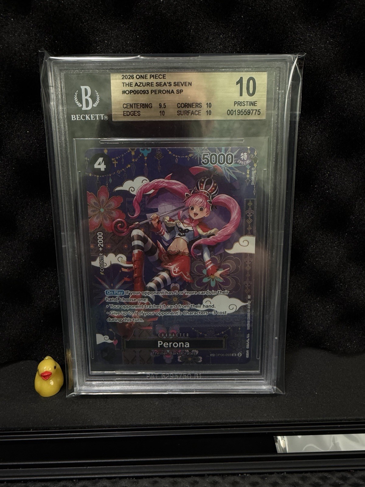 OP-14 Perona SP (OP06-093 Alt Art) - BGS 10 Pristine One Piece TCG | eBay