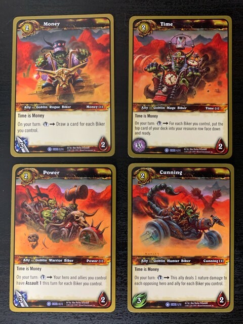 World Of Warcraft Goblin Cards