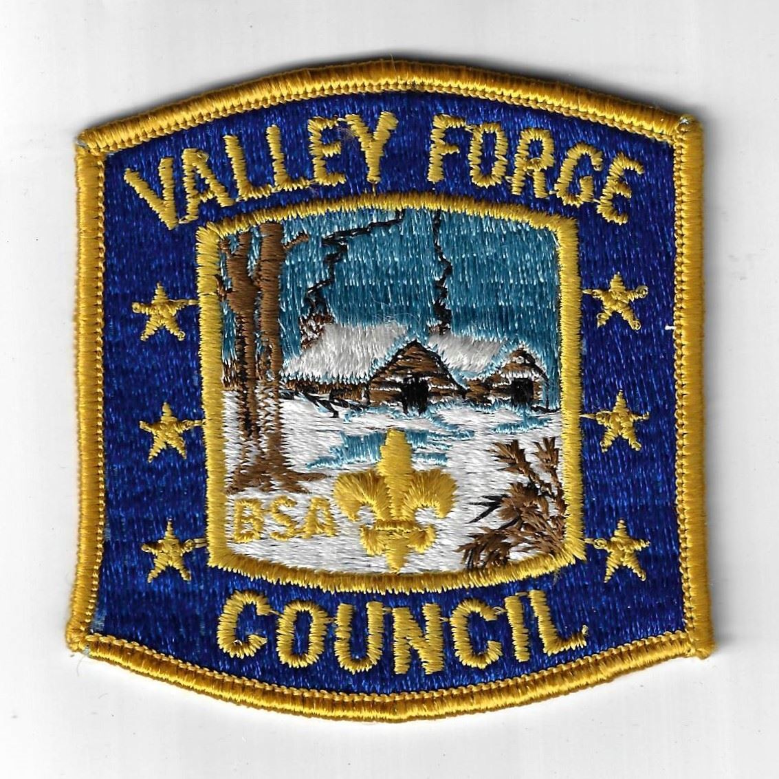Valley Forge Council BSA YELLOW Border (Q-293) | eBay