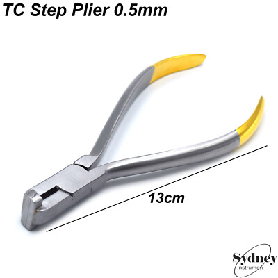 Dental Step Plier 0.5mm TC Detailing Arch Wire Bending Orthodontic Lab ...