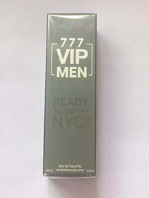 777 VIP Eau De 3.4 Oz For Men Cologne The Spray for New | eBay