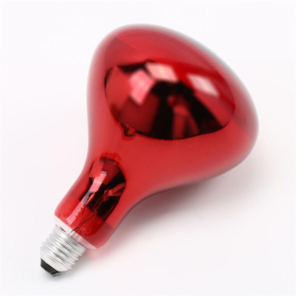 E27 275W 220V Infrared Red Heat Light Therapeutic Therapy Lamp Bulb ...