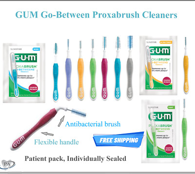 Dental GUM Go-Between Proxabrush Cleaners Micro Tight Cleaners Patient ...