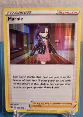 Marnie Holo Champions Path Pokemon Card NM | eBay