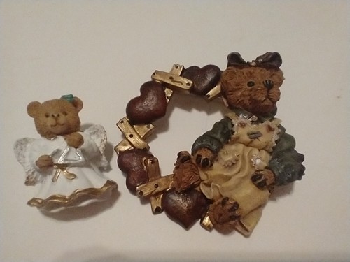 Christmas Vintage Bear Pins. Boyd's Bears And Cherished Teddies | eBay