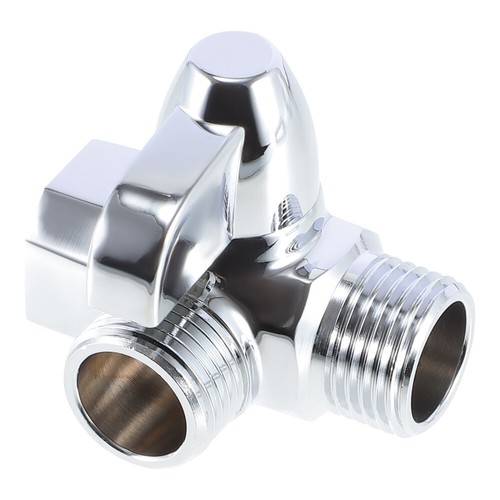 Water Distribution Valve Shower Arm Diverter 3 Way Head Splitter | eBay