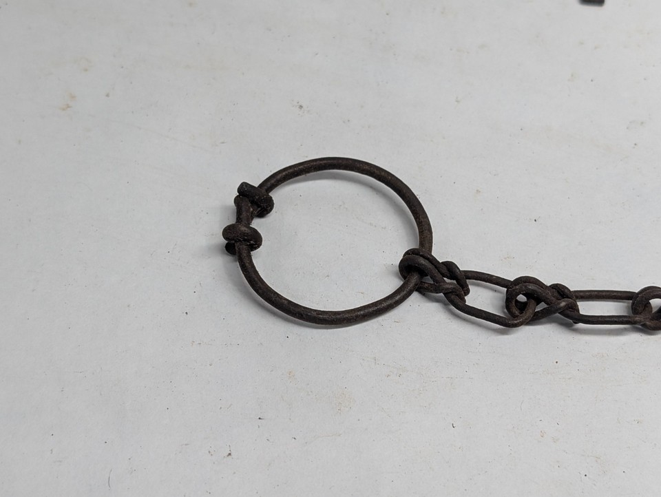 Vintage Blake & Lamb No. #1 Single Long Spring Animal Trap Primitive ...