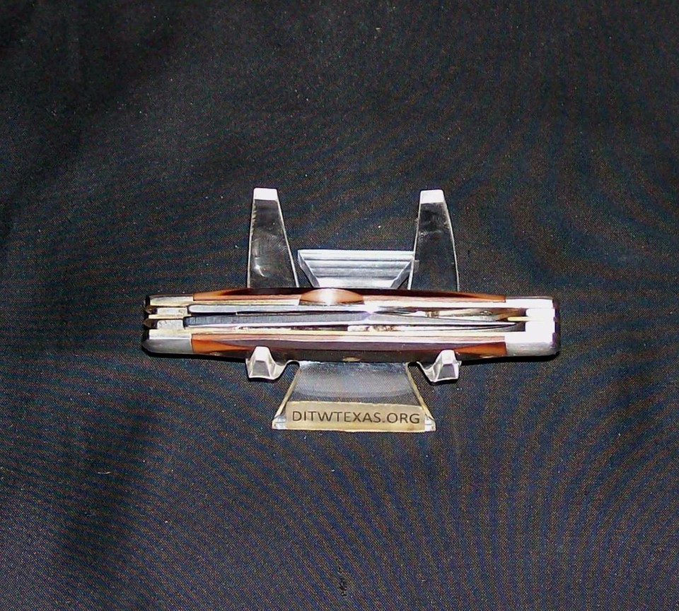 Schrade 33OT Knife Old Timer Jack 3-5/16" Closed 1980's Delrin Handles ...