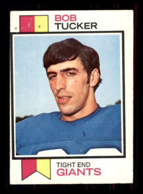 1973 Football Topps Bob Tucker New York Giants #80 | eBay