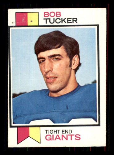 1973 Football Topps Bob Tucker New York Giants #80 | eBay