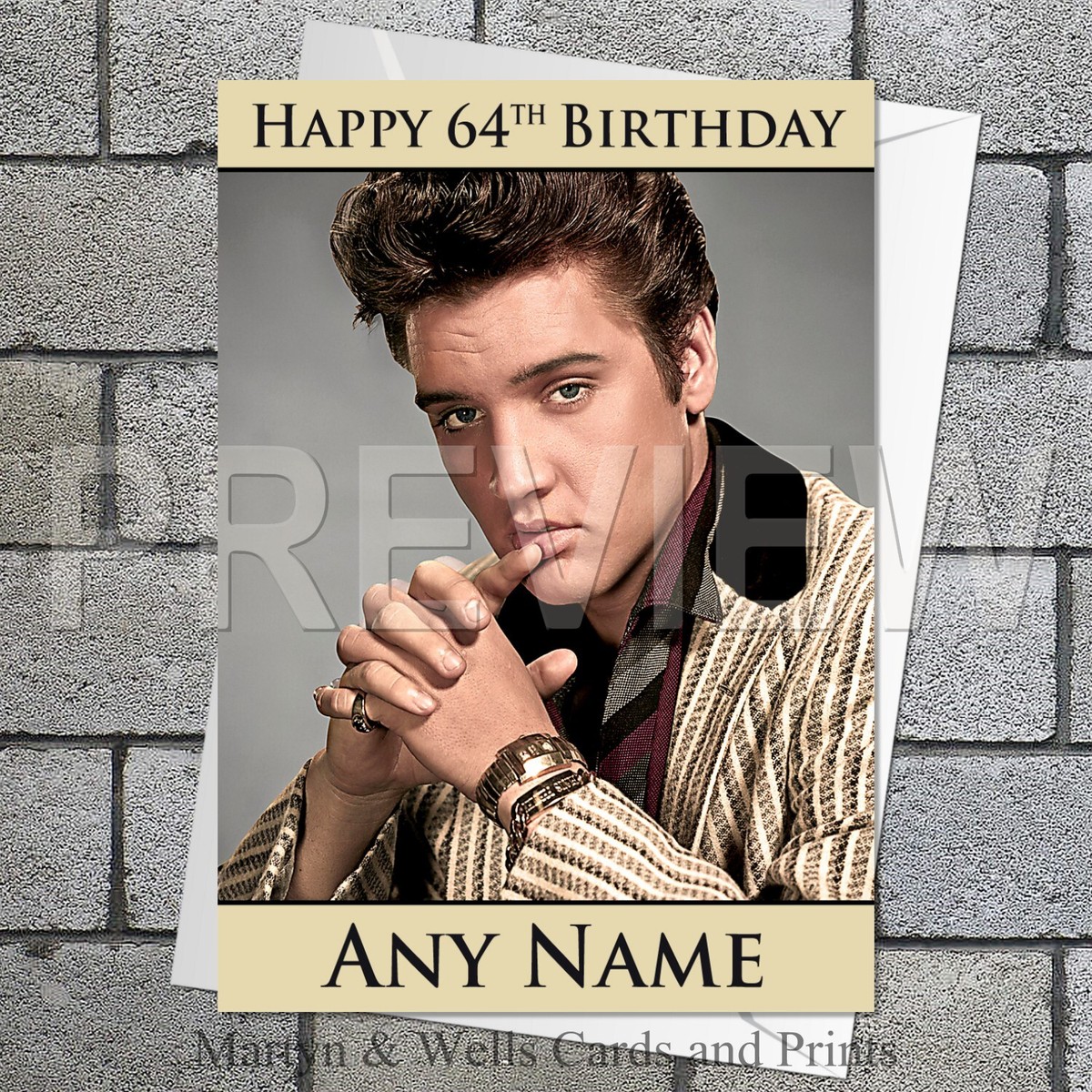 Elvis Presley Birthday Party Invitations Happy Birthday Elvis!