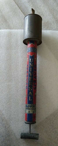 Vintage Universal Insect Bug Sprayer Duster Hand Pump Powder Antique ...