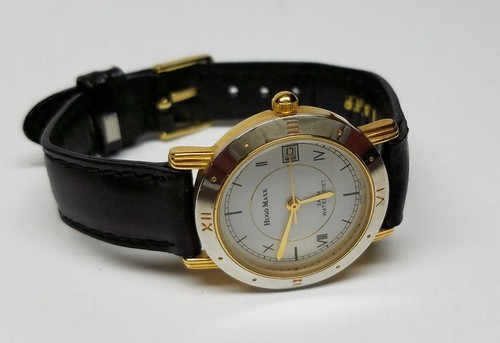 HUGO MAXX 18K GOLD PLATED STAINLESS STEEL LADIES CLASSY WATCH Mint ...