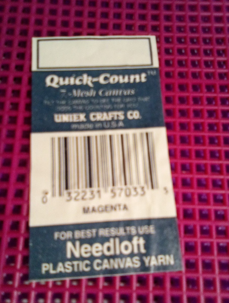 Uniek Quick Count Plastic Canvas Unique Bargains 4Pcs Plastic Mesh