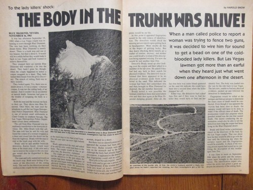 1984 Inside Detective Mag(DR. NORMAN SPERBER/JAMES KOEDATICH/FRANCES ...