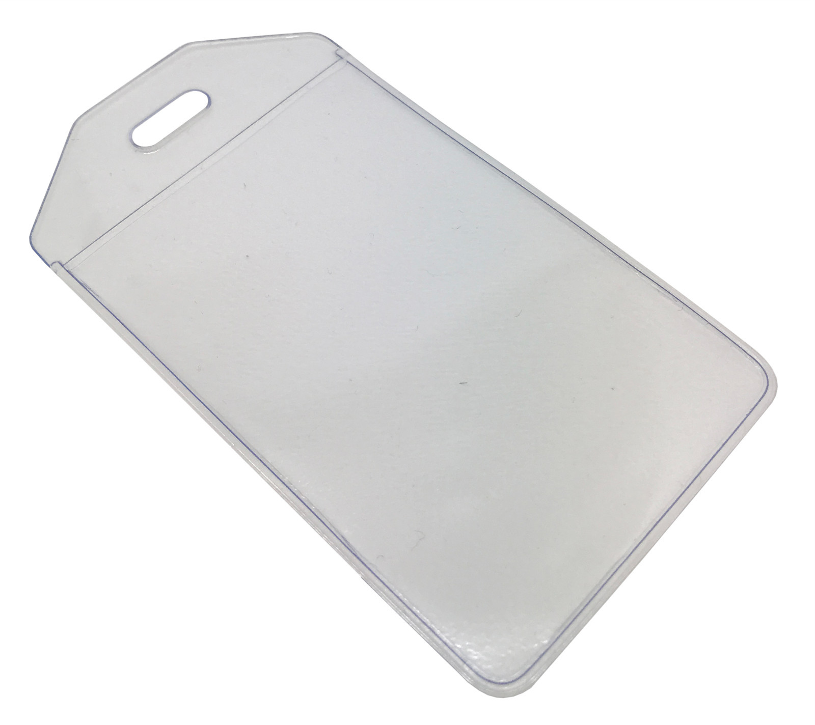 Clear ID Card Plastic Conference Pocket Pouches or Coloured Topped ...