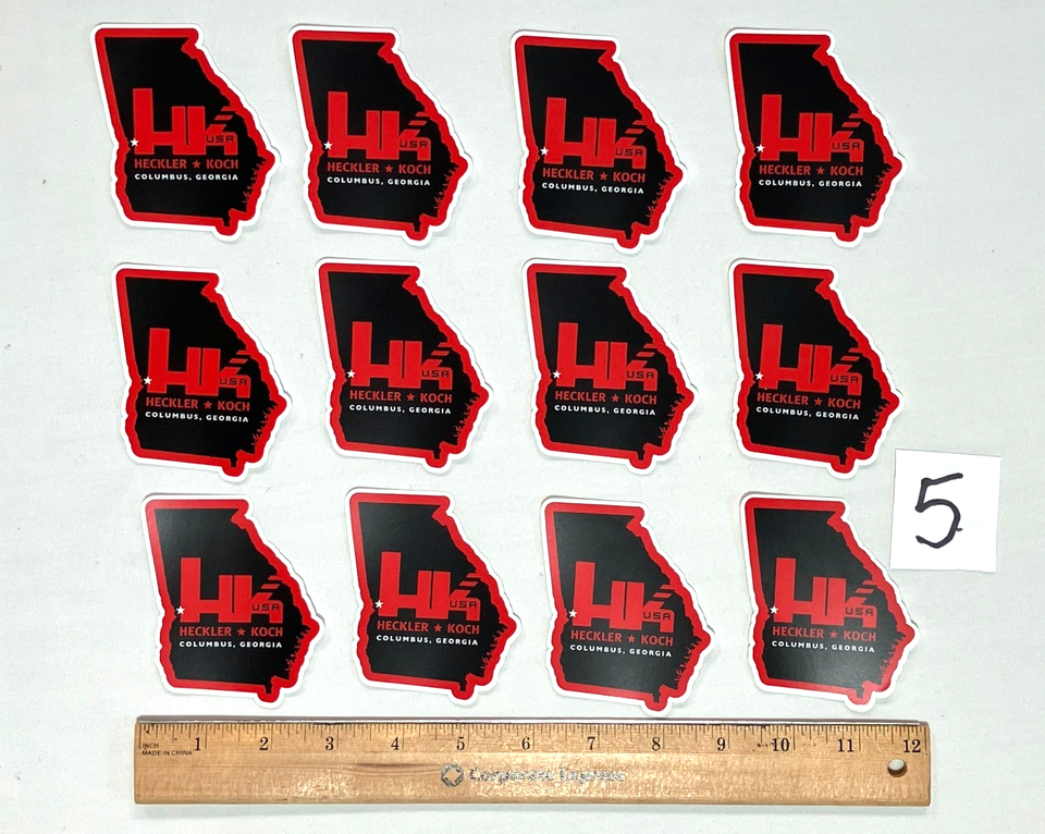 HK HECKLER & KOCH MORALE GUN PATCH, STICKERS / DECALS, OR PATCH STICKER ...