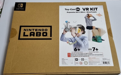 New Nintendo Switch Labo Toy-con 04 VR KIT Expansion Set 2 Bird + Wind ...