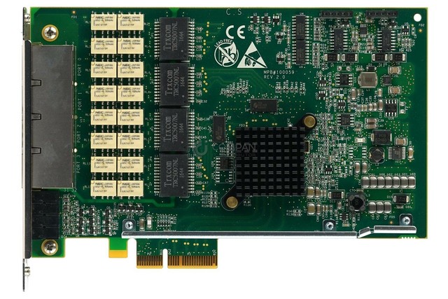 Riverbed 410-00047-01 Quad Port Gigabit Bypass PCIe Network Card for ...