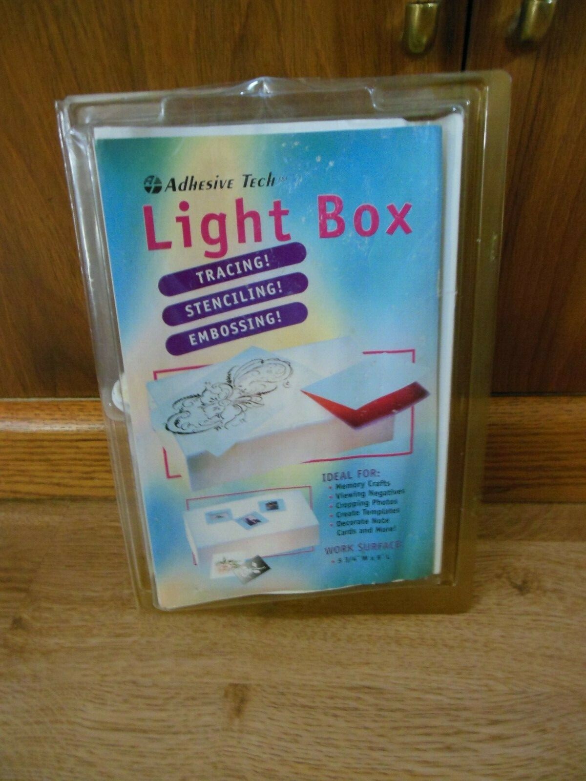 Vtg. Adhesive Tech Light Box - Tracing - Stenciling - Embossing - New ...