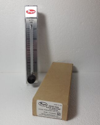 DWYER RMB-54-BPF-SSV-PTFE RATE-MASTER FLOWMETER 20-200 SCFH | eBay