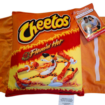 2-in-1 Pillow and Snack Tray- Flamin' Hot Cheetos Washable Couch Cup ...