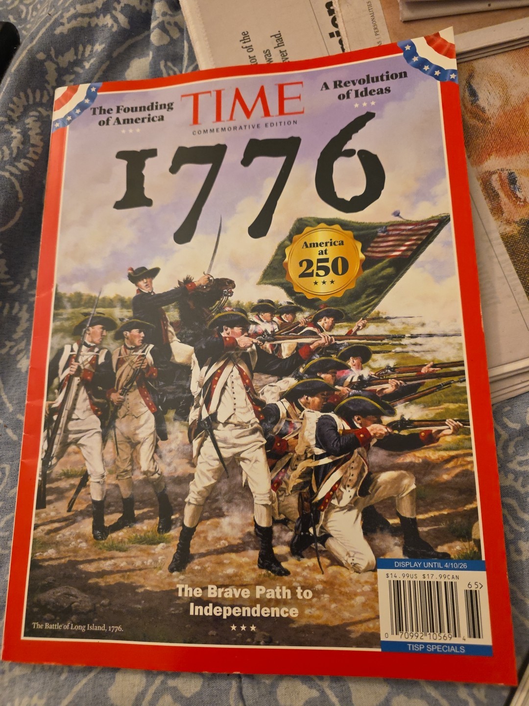 Time Magazine Commemorative Edition 1776 The Founding Of America At 250 ...