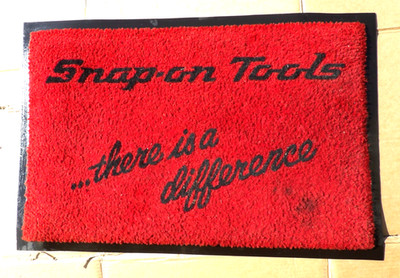 RARE Vintage SNAP ON DOOR FLOOR MAT 26" x 17" with Beveled Edge | eBay