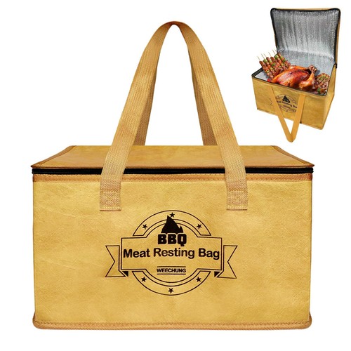 BBQ Blanket for Resting Meat, Reusable Insulated Meat Resting Bag ...