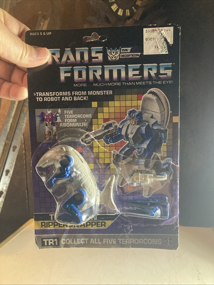 Vintage Transformers G1 RIPPERSNAPPER Terrorcon ”Re-sealed” In Package ...