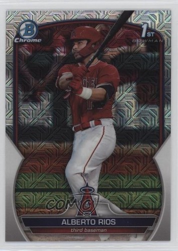 2023 Bowman Draft Chrome Japan Refractor Alberto Rios #BDC-168 | eBay