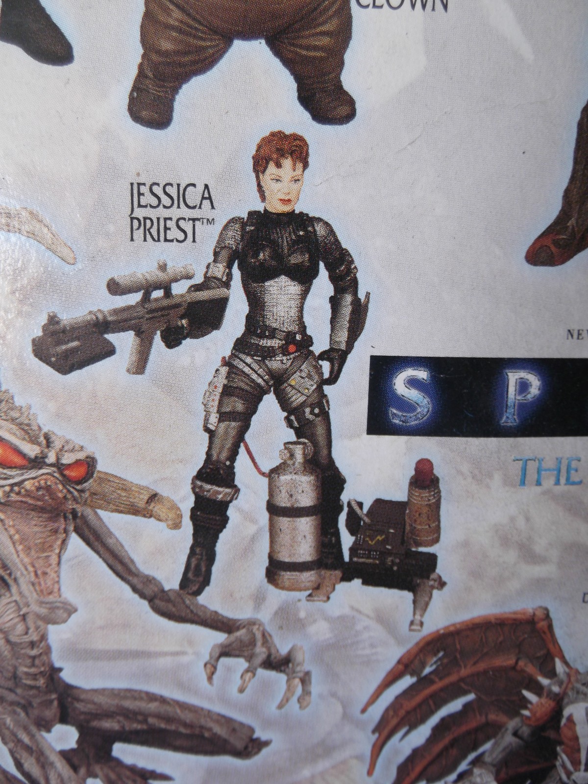 McFARLANE SPAWN THE MOVIE "SEXY JESSICA PRIEST" 6"IN FIGURE WITH WATER ...