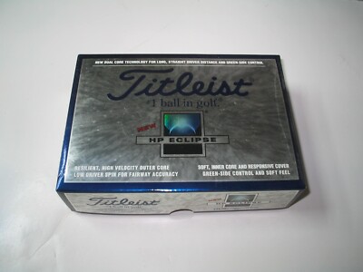 Titleist HP ECLIPSE Golf Balls 4 sleeves Brand New | eBay
