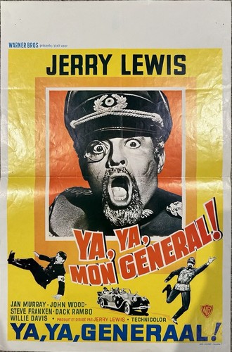 Jerry Lewis Ya, Ya, Mon General (Which Way to the Front). Belgium 1/2 ...