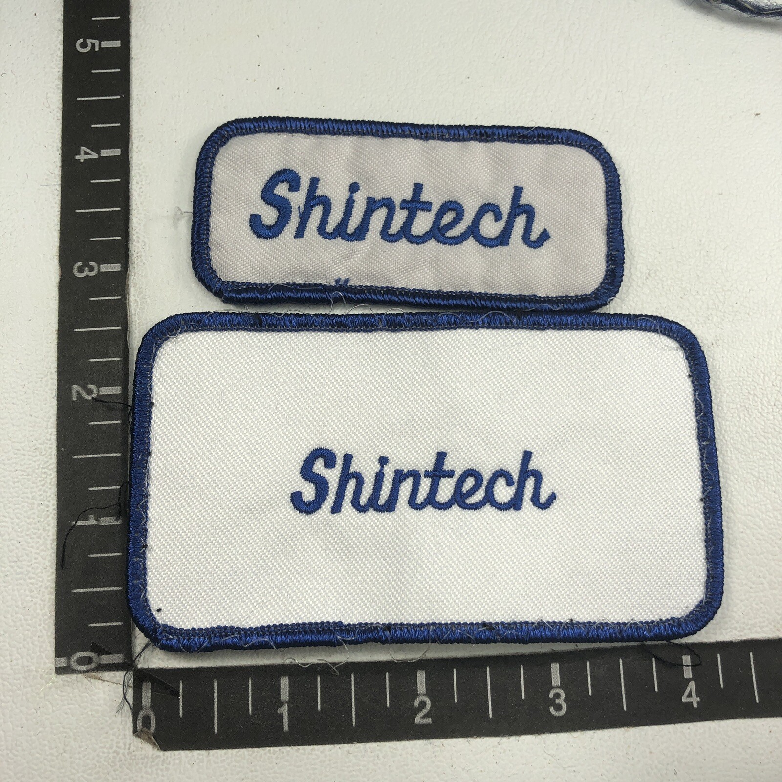 Used 2 Patches SHINTECH Chemical Industrial Company Advertising Patch ...